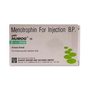 Buy Humog 75 I.U. Injection Online at Lowest Price in India